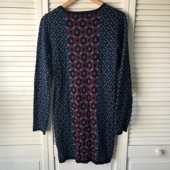 Dex | Dresses | Dex Mod Geo Print Sweater Dress | Poshmark
